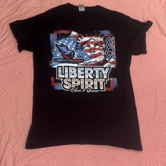 Gildan | Tops | Liberty Spirit Cheerdance Championships 222 Cheer Shirt ...